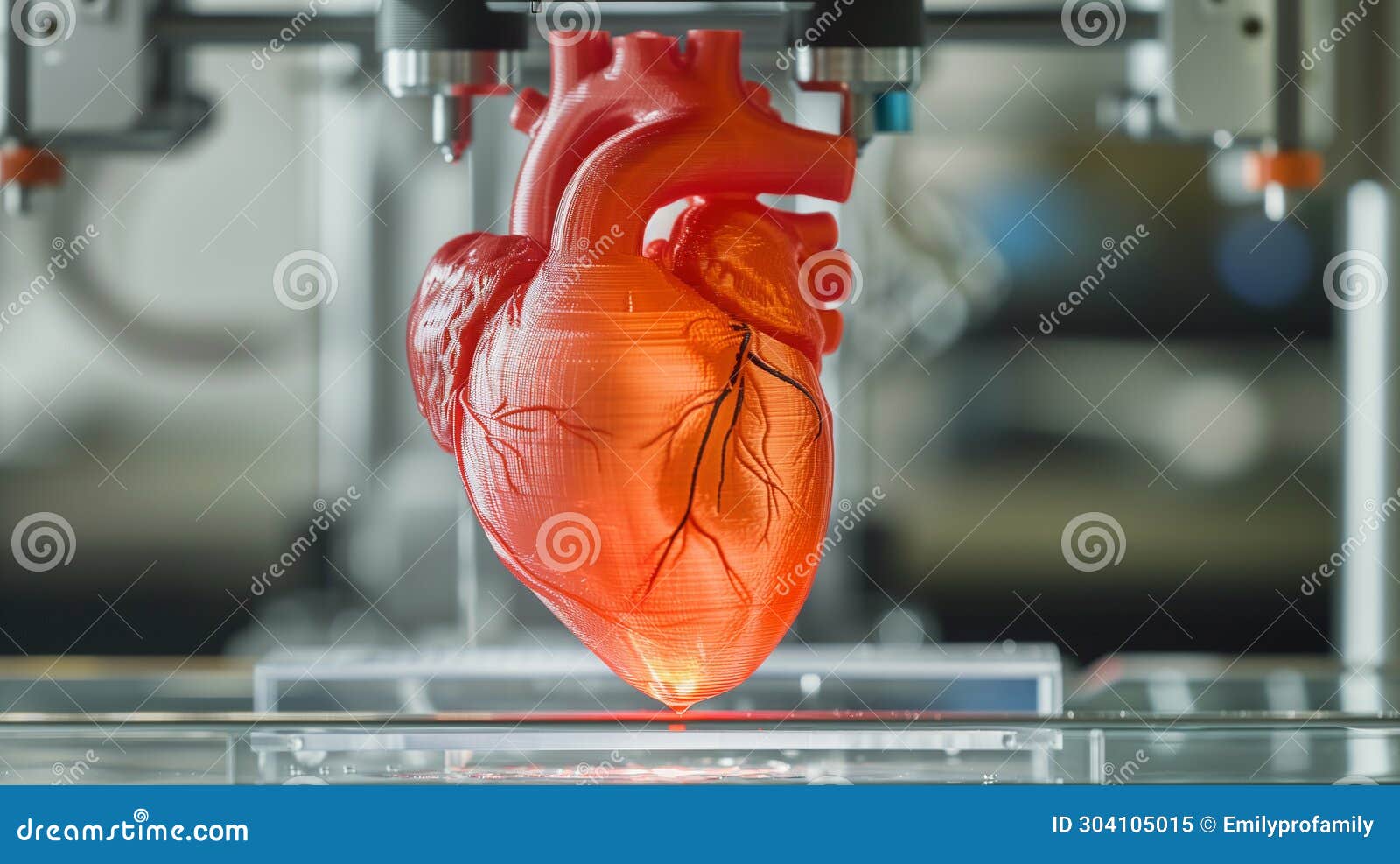 Precision in Healthcare: 3D Printer Constructs a Human Heart for ...