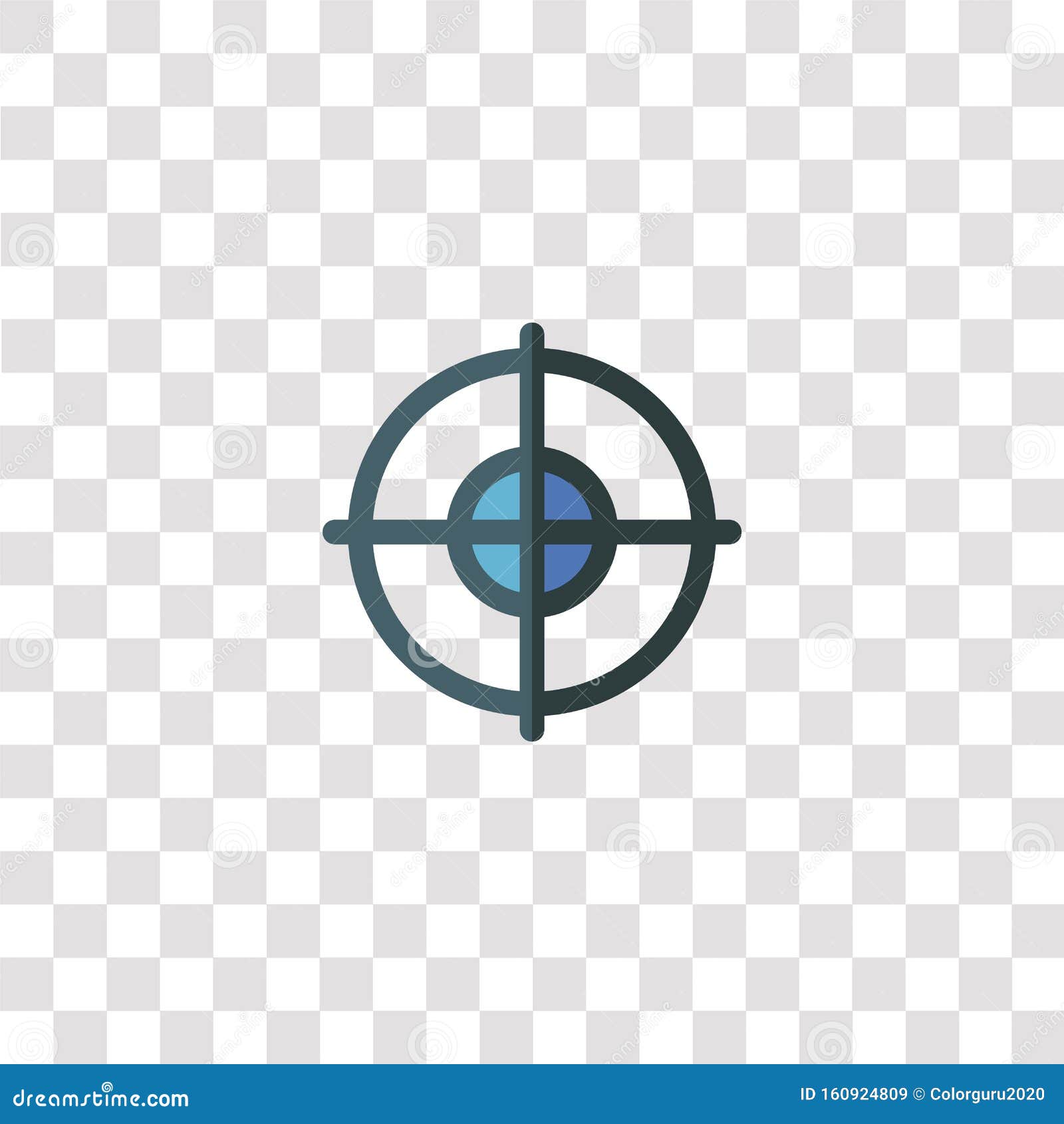 Precision Icon Sign and Symbol. Precision Color Icon for Website Design ...