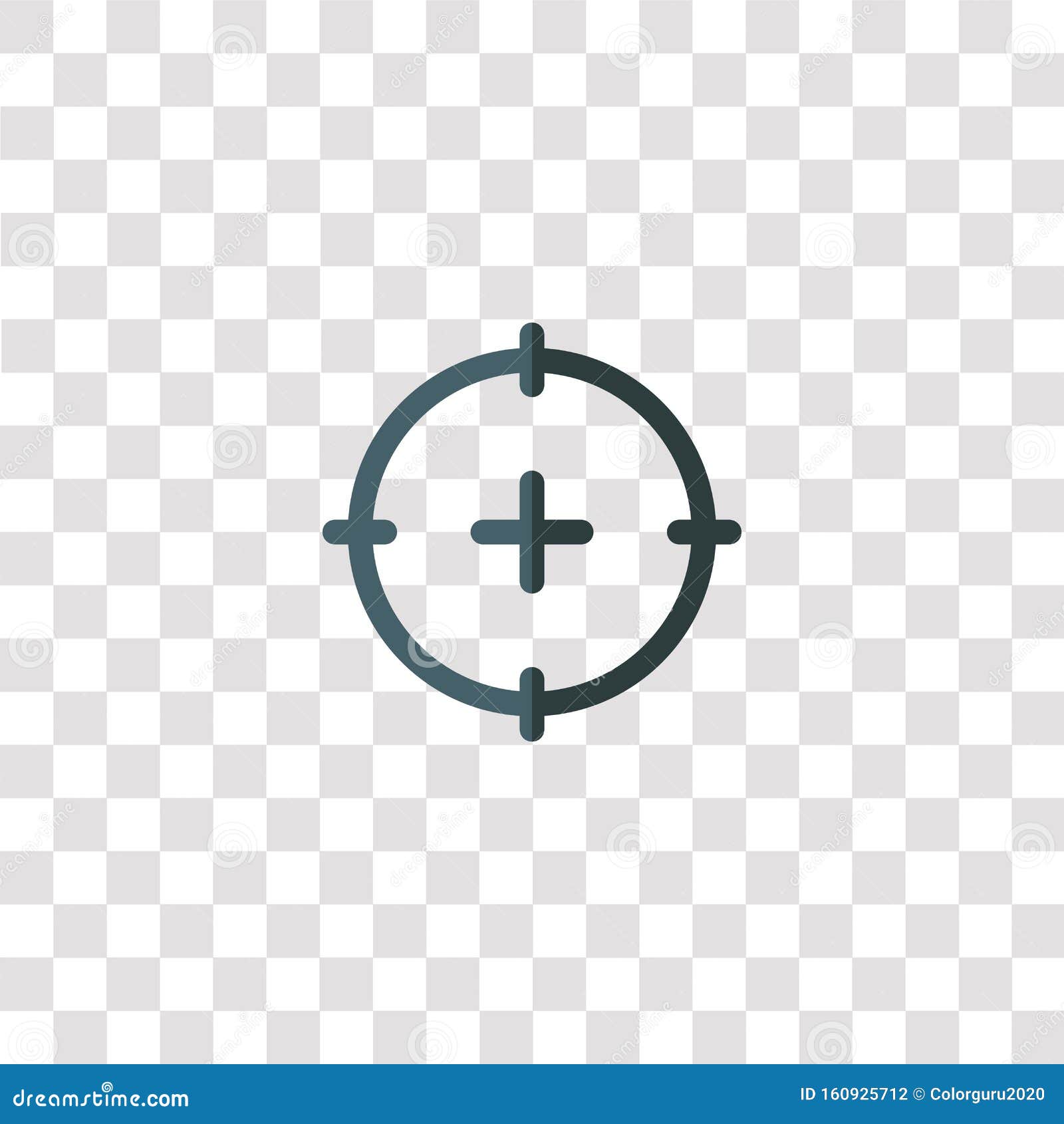 Precision Icon. Monochome Premium Design From Business Icons Collection ...