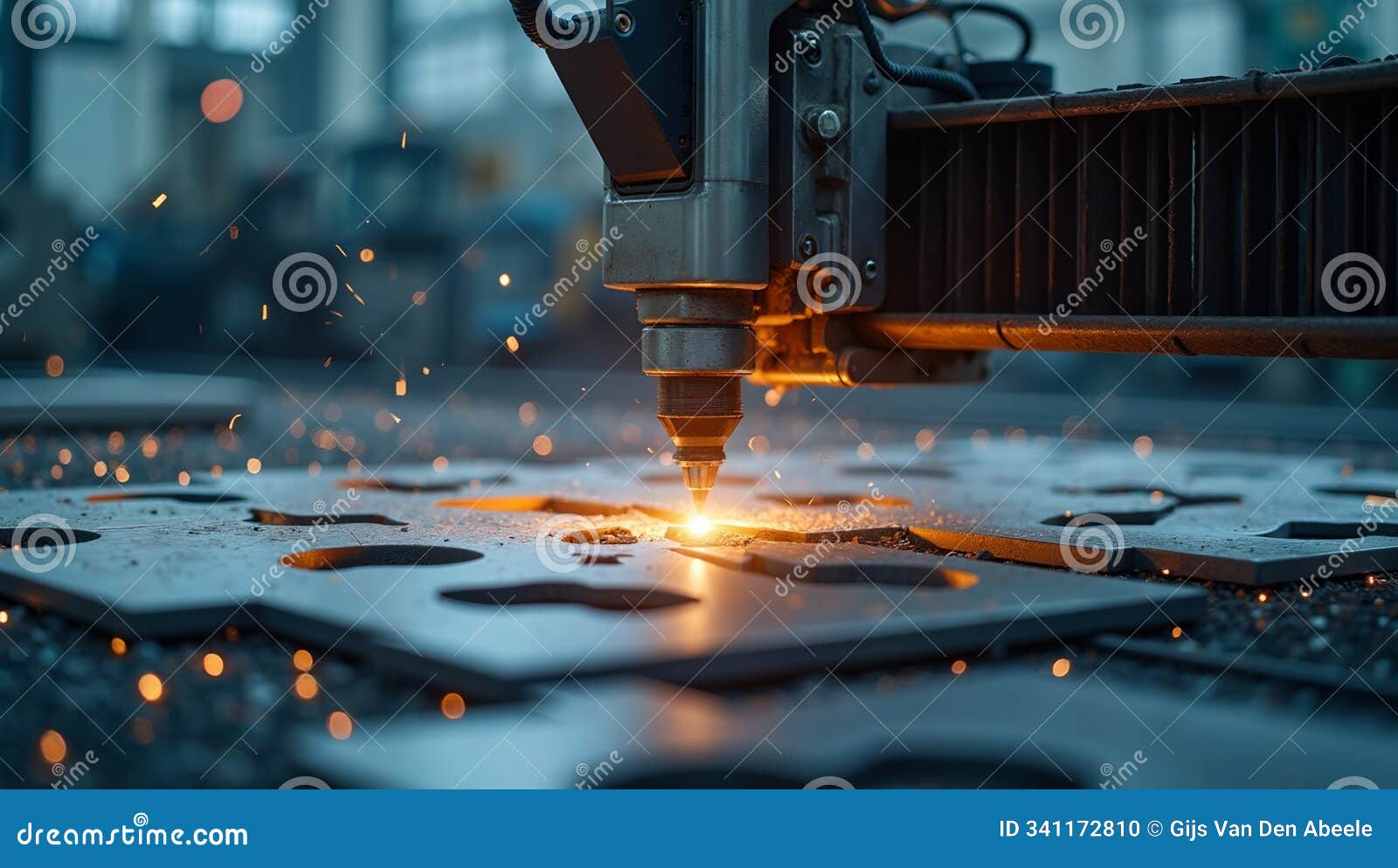 Precision Industrial Laser Cutters at Work in High Tech Manufacturing ...