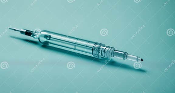 Precision Injection - a Single Dose of Hope Stock Illustration ...