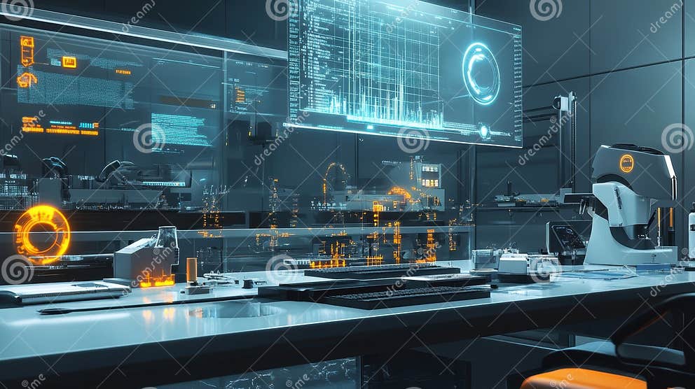 Precision Instruments on a Workbench Indicating Quality Control ...