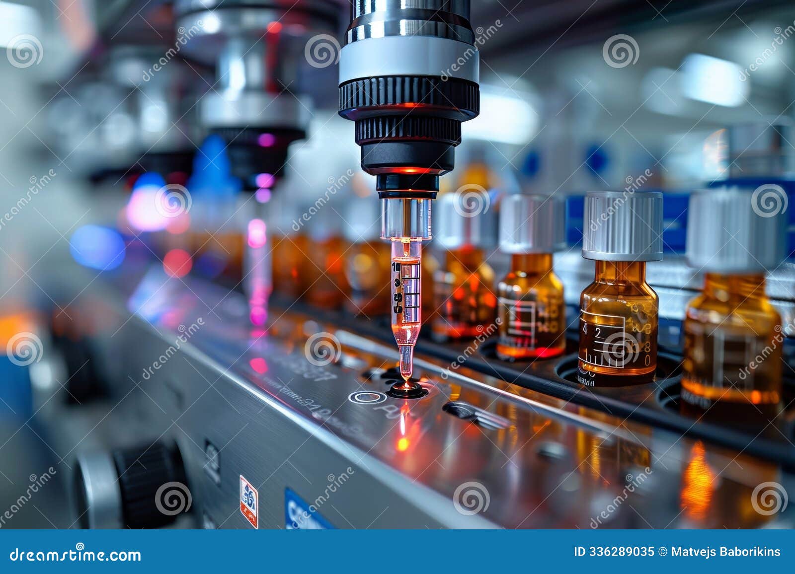 Burette Laboratory Glassware Cartoon Vector | CartoonDealer.com #173933025