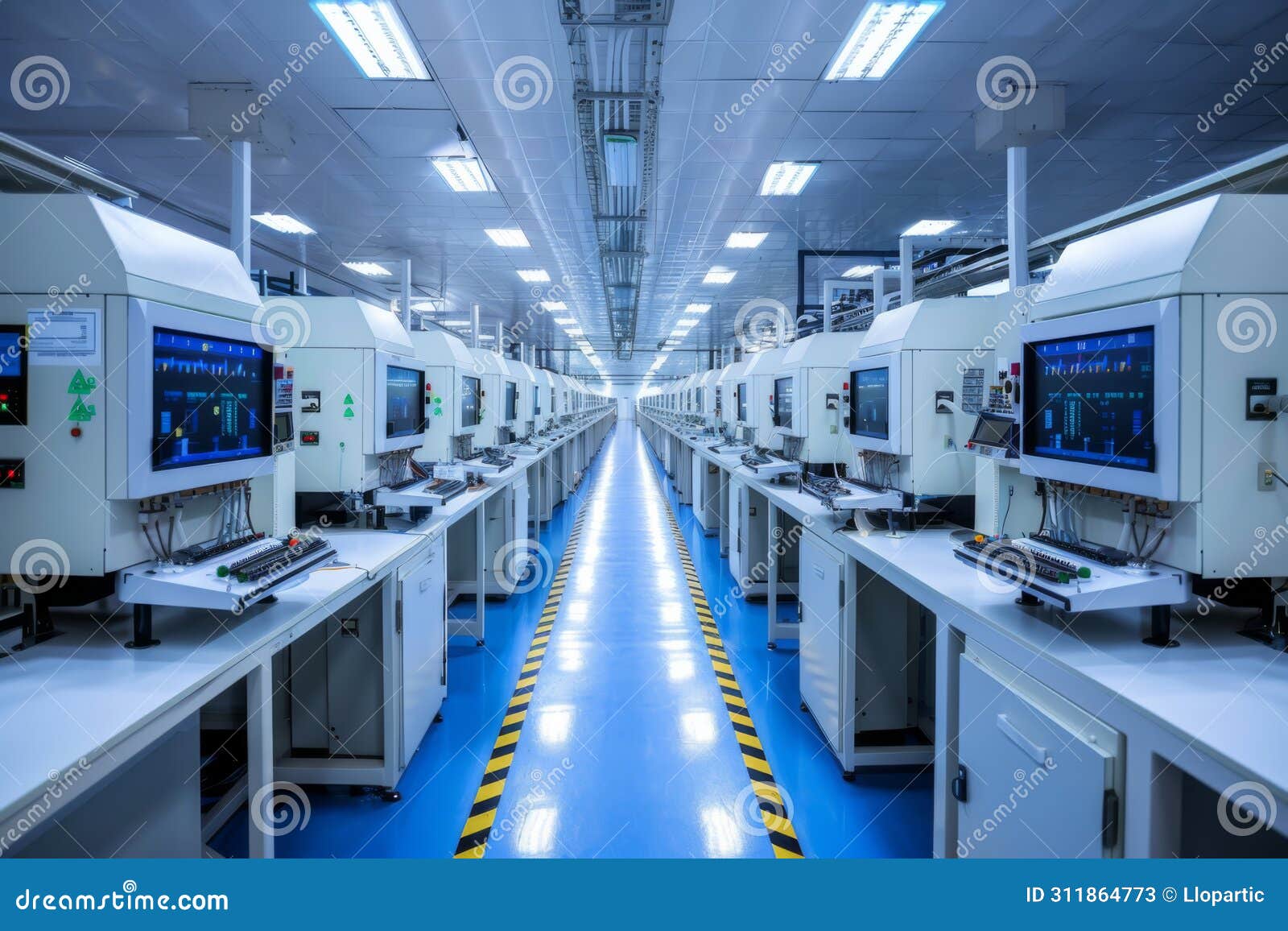 Precision Manufacturing of Advanced Circuit Board Technology Stock ...