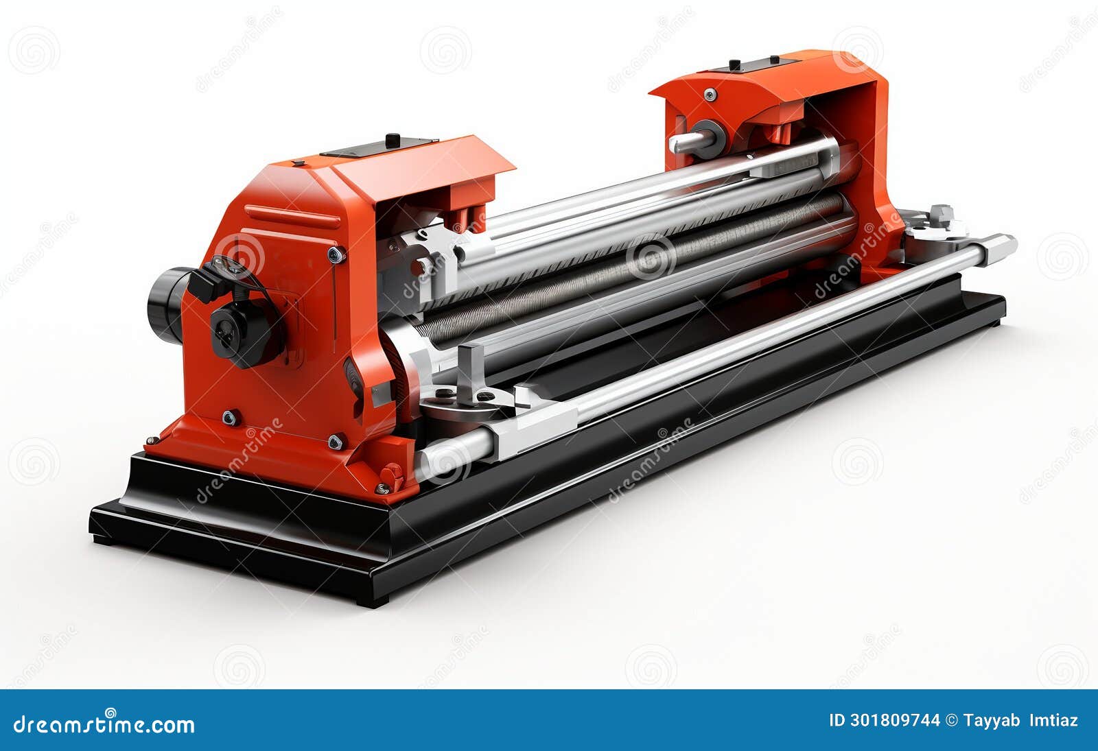 Precision Metal Edging Equipment Isolated on Transparent Background ...