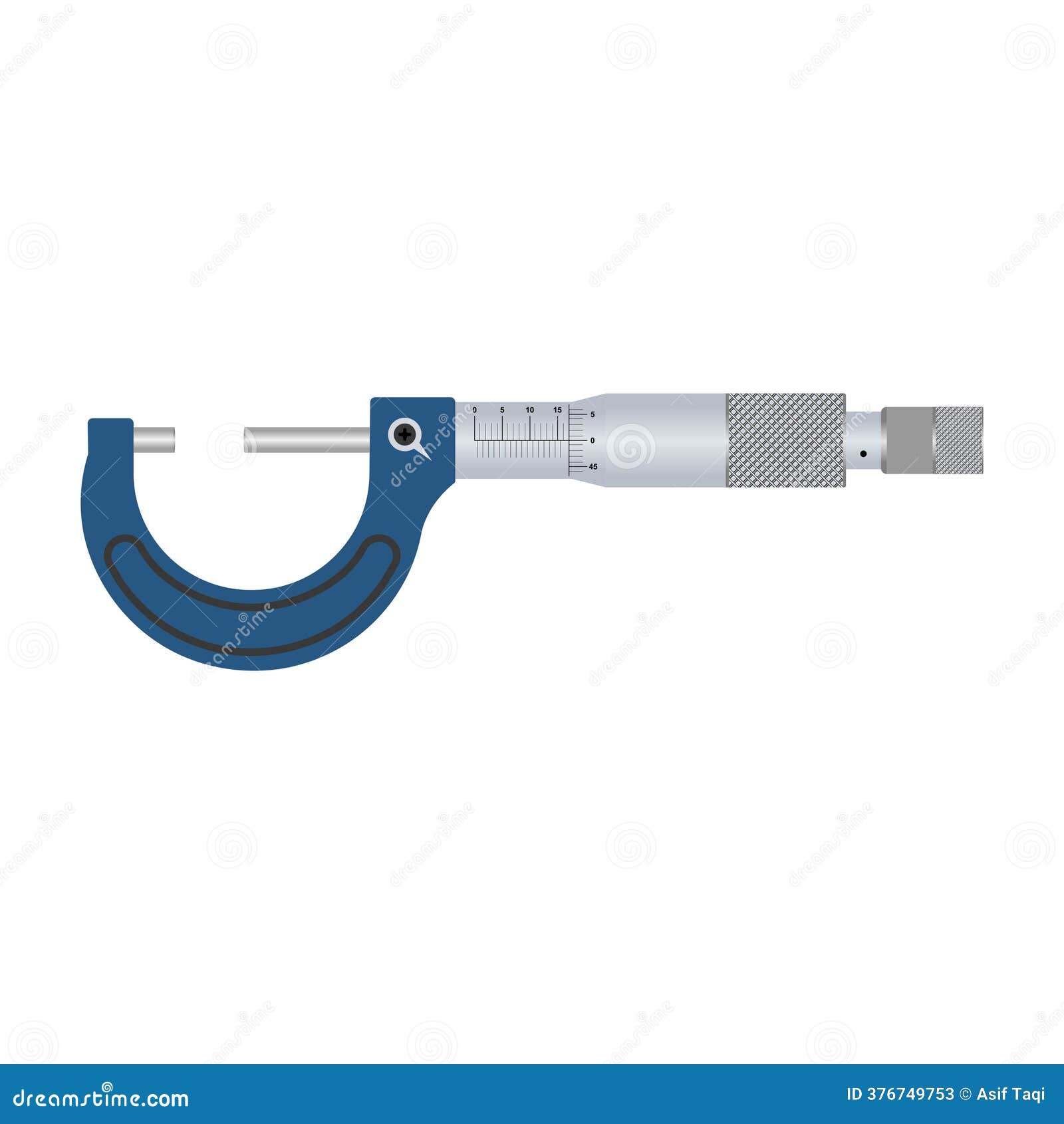 Precision Micrometer Icon Ideal For Engineering And Measurement Tools ...