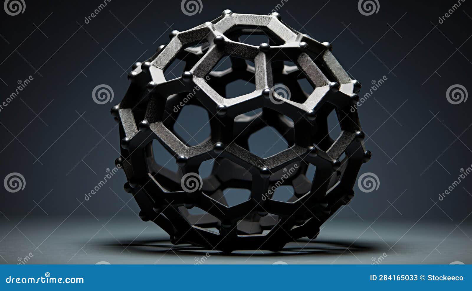 Precision-oriented Geometric 3d Printed Ball with Molecular Structures ...