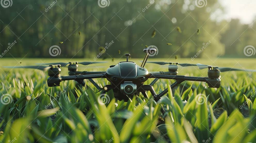 A Precision Planting Drone Equipped with Advanced GPS Technology ...