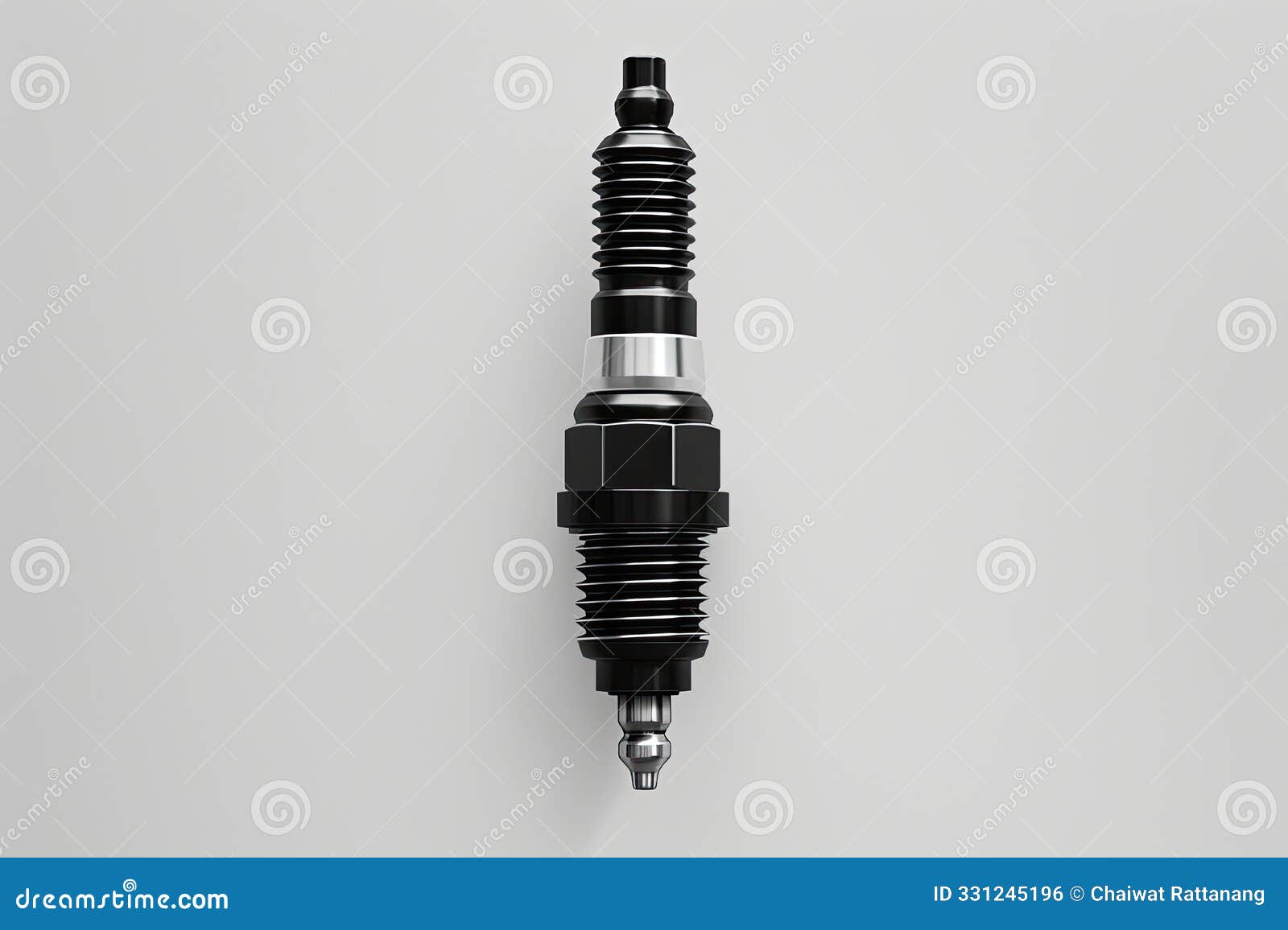 Precision Power: Minimalist Stylized Spark Plug Symbolizing Formula 1 ...