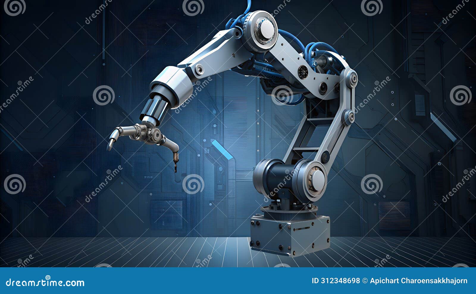 Precision Prowess, a Modern Robotic Manipulator Awaits Stock ...