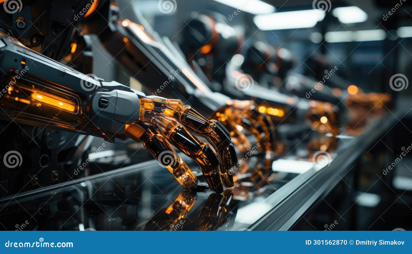 Precision Robotics: Dynamic Close-up Revealing Intricate Technical ...