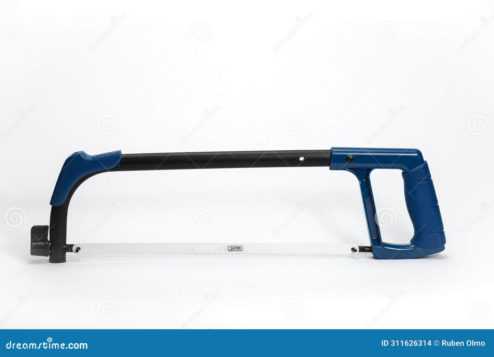 Precision Saw for Cutting Metal on White Background Stock Photo - Image ...