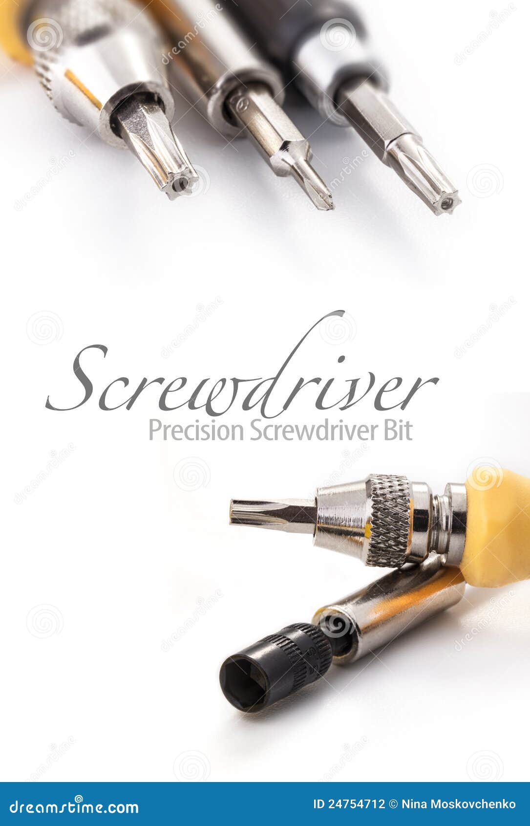 Precision Screwdriver Vertical Royalty-Free Stock Photo | CartoonDealer ...