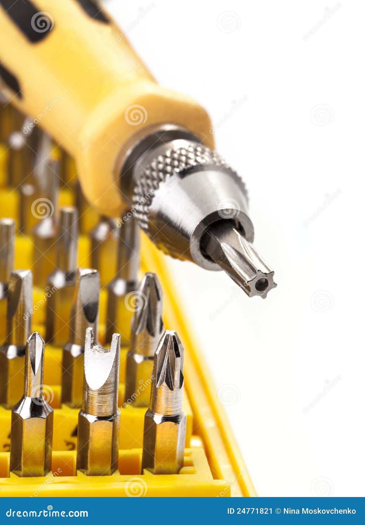 Precision Screwdriver Vertical Royalty-Free Stock Photo | CartoonDealer ...