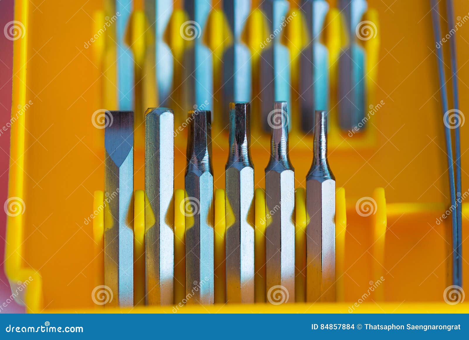 Precision Screwdriver Set with Various Bits and Bit Extension Stock ...