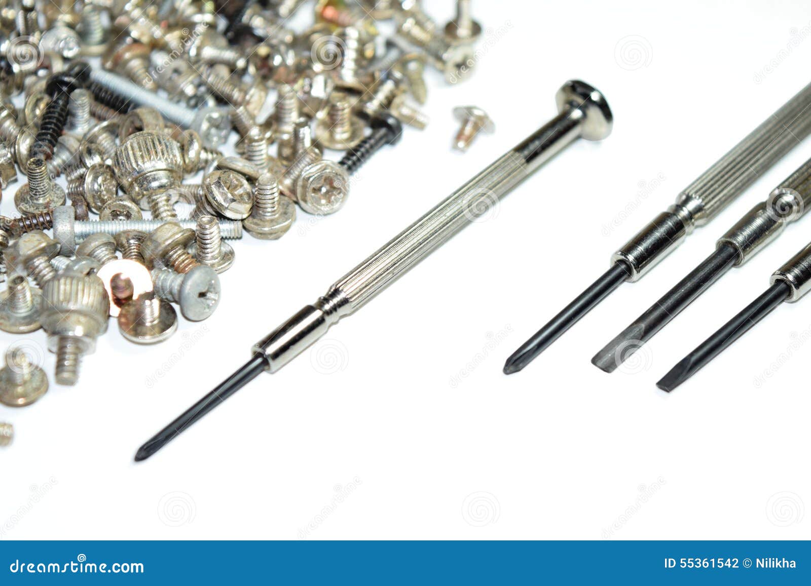 Precision stock photo. Image of conceptual, concept, screws - 55361542
