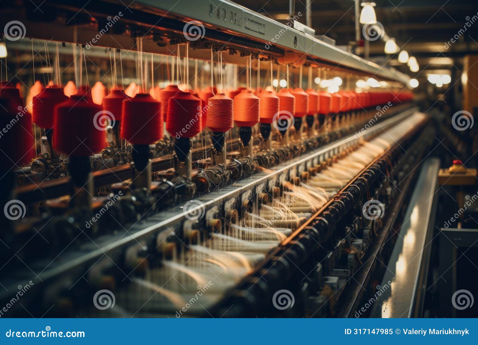 Precision and Speed in Textile Manufacturing Process. Generative AI ...
