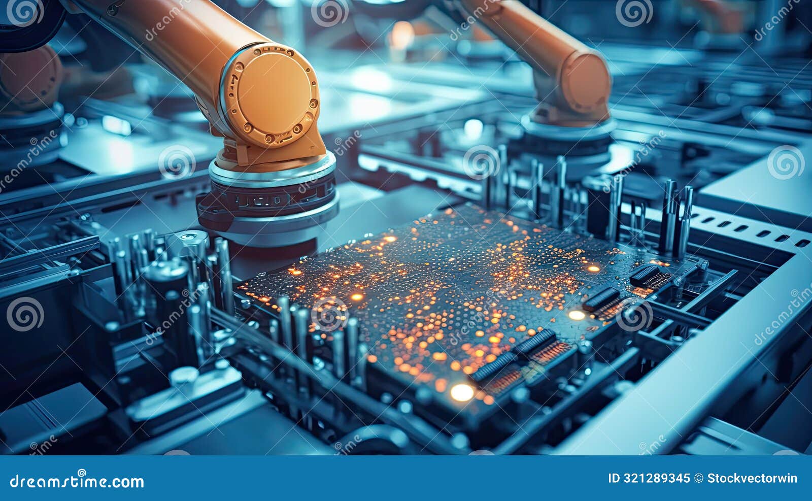 Precision technology path stock illustration. Illustration of ...