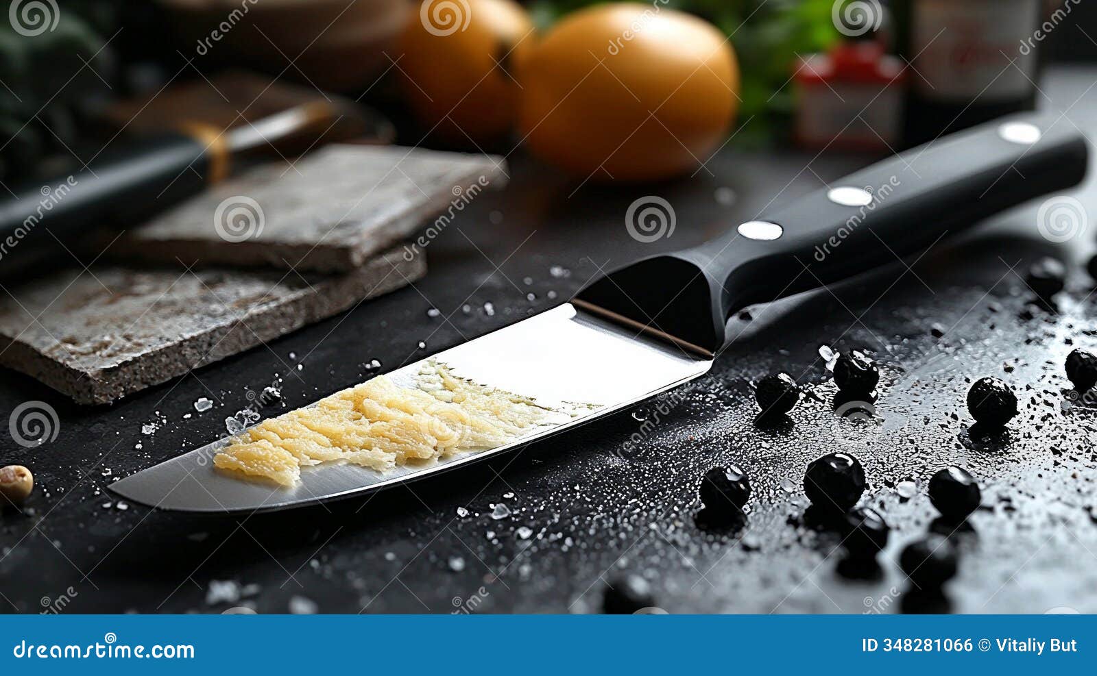 Precision Tile Spatula Positioned Grout and Ceramic Tiles Highlight Its ...