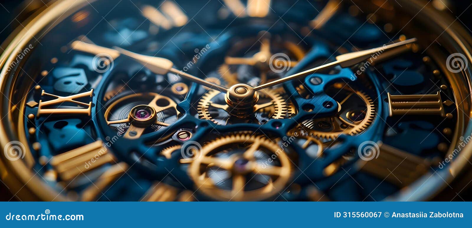 Precision of Time: the Intricacy of Clockwork. Concept Clock Mechanisms ...