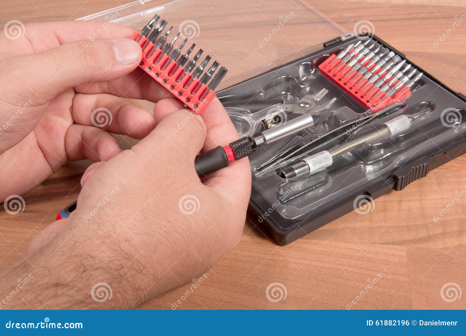 Precision Tool Kit stock photo. Image of workshop, tools - 61882196