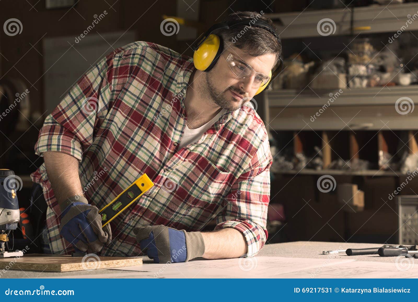 Precision is Very Important Stock Image - Image of tool, carpenter ...