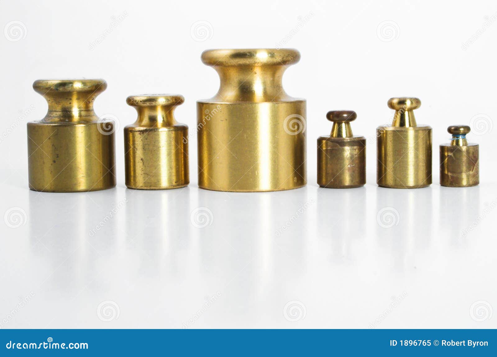 Precision Weights stock image. Image of calibration, weigh - 1896765