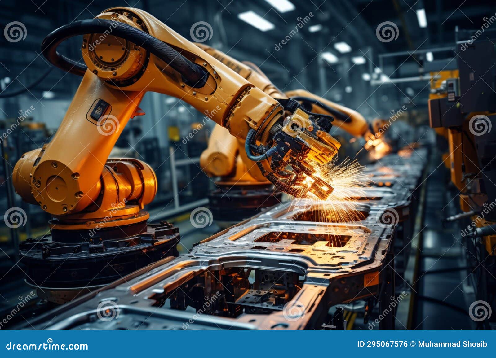 Precision Welding with a Robotic Arm in an Assembly Line Manufacturing ... Precision Welding with a Robotic Arm in an Assembly Line Manufacturing ...