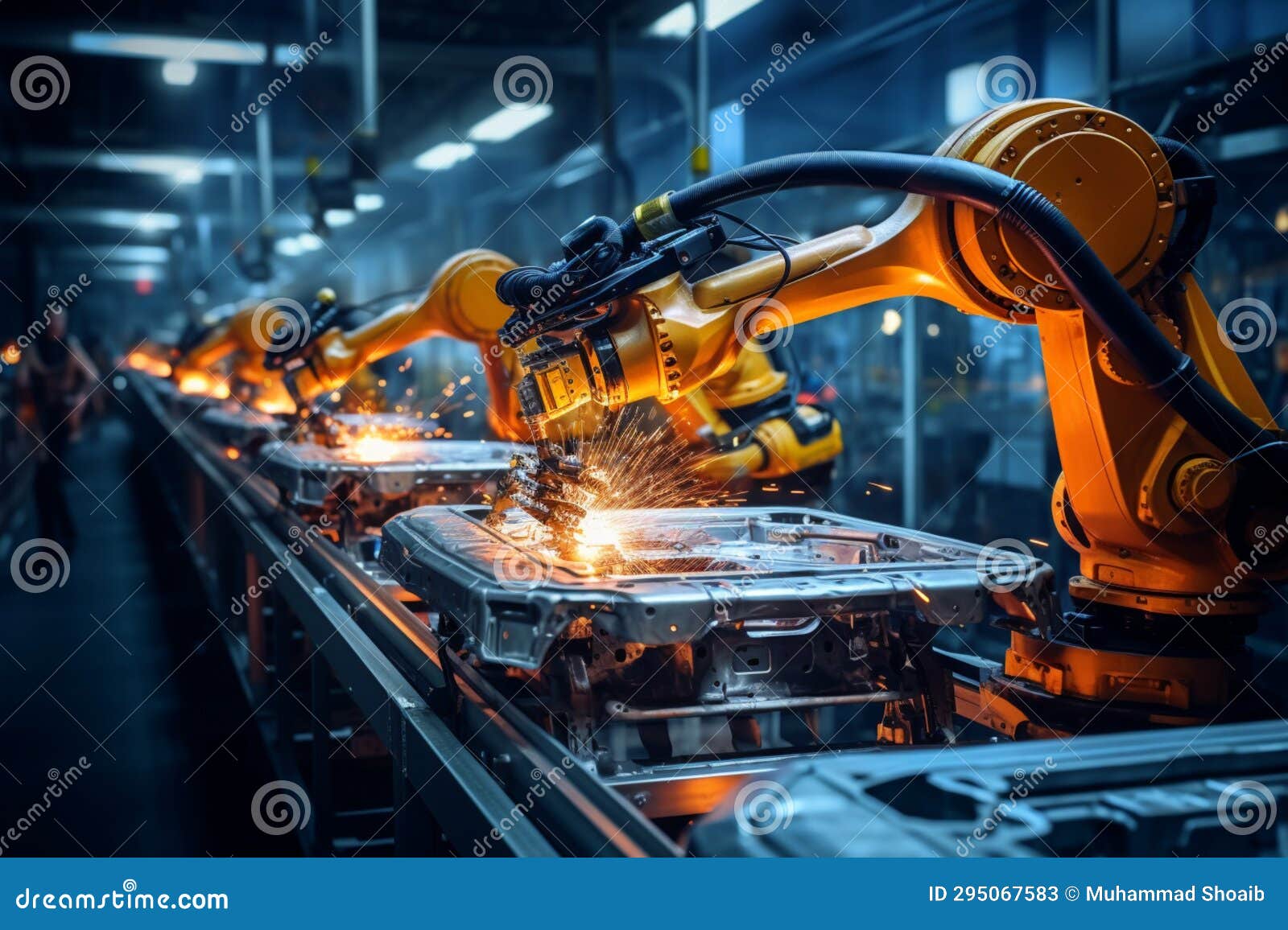 Precision Welding Robot Performing Complex Weld Joint On Turbine Blade ...