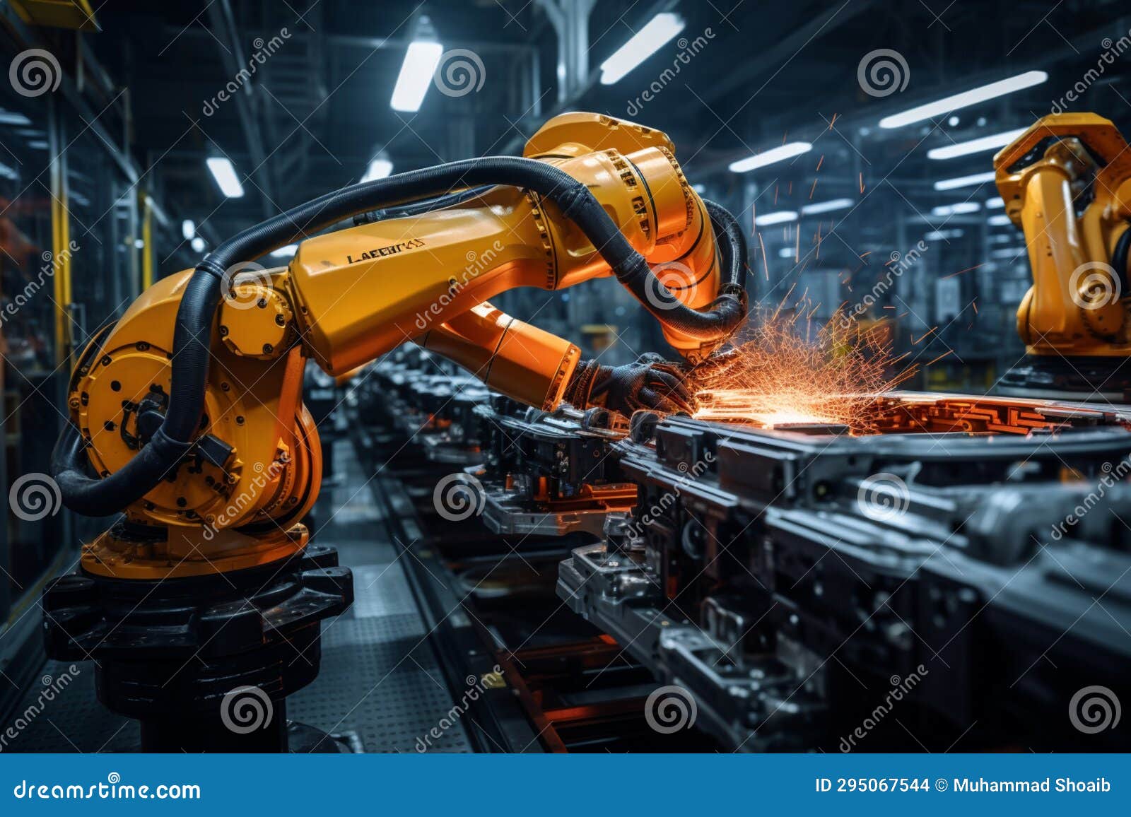 Precision Welding Robot Performing Complex Weld Joint On Turbine Blade ...