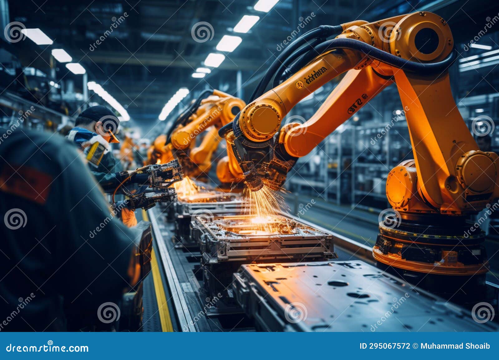 Precision Welding Robot Performing Complex Weld Joint On Turbine Blade ...