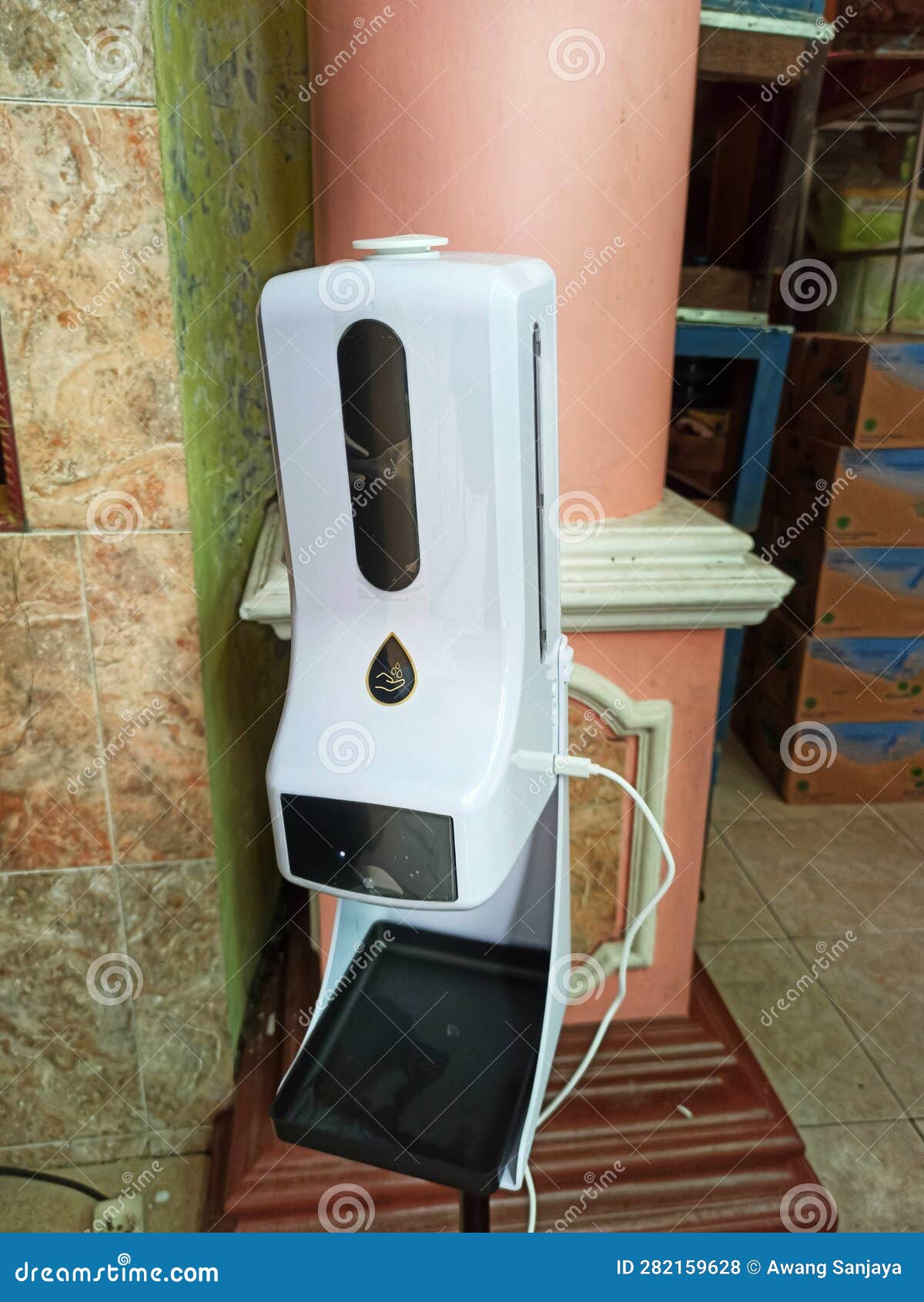 Precision in White: Box Thermometer with Stand for Accurate Temperature ...