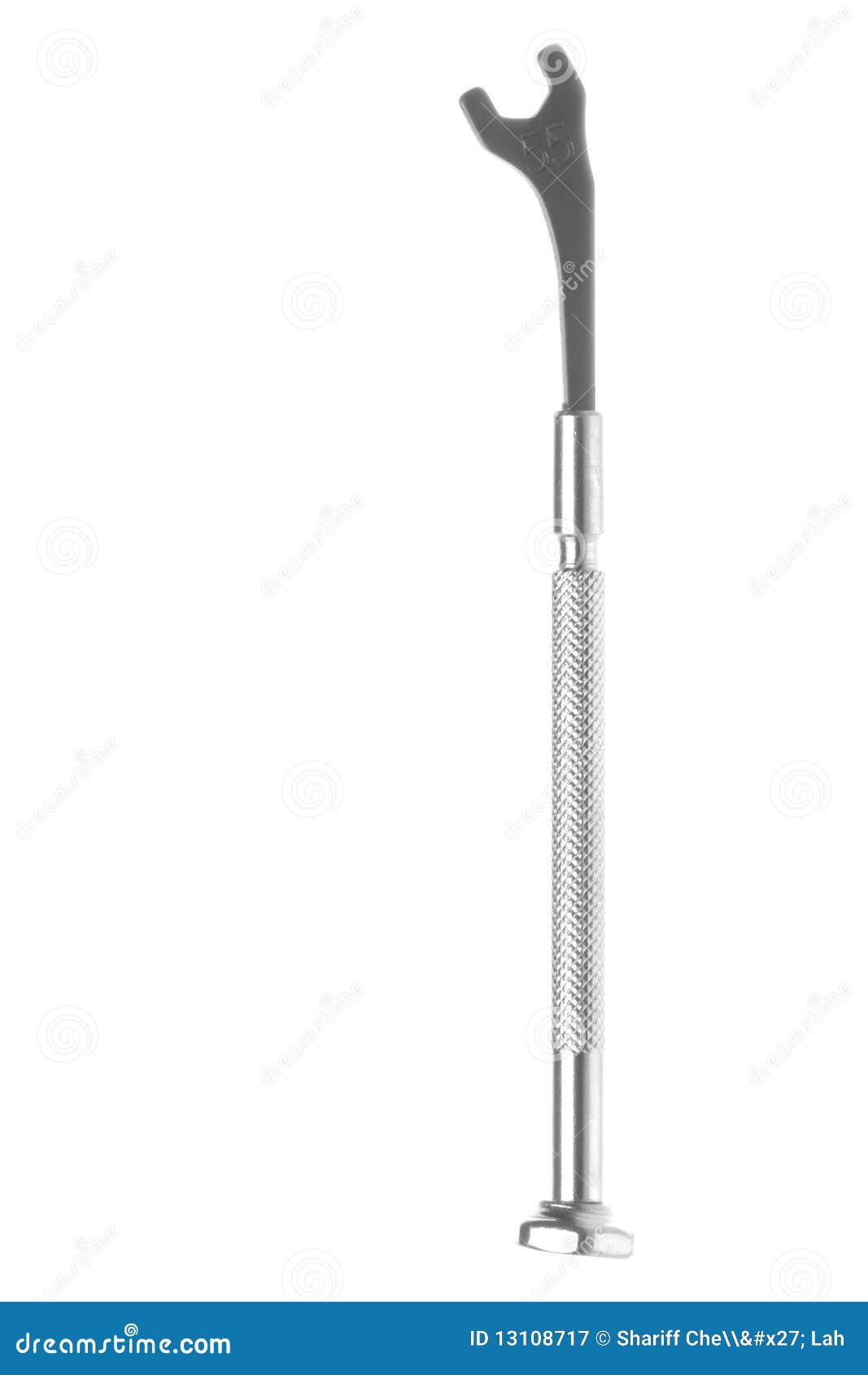 Precision Wrench Macro Isolated Stock Image - Image of tool, carpenter ...