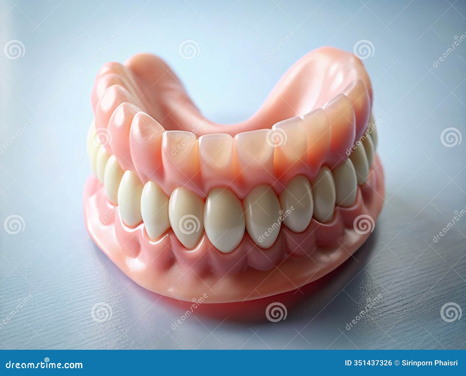 PrecisionEngineered Single Upper Denture an Aerial Perspective on ...