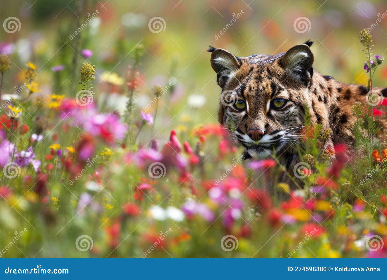 A Predator Hunting, Created with Generative AI Technology Stock Photo ...