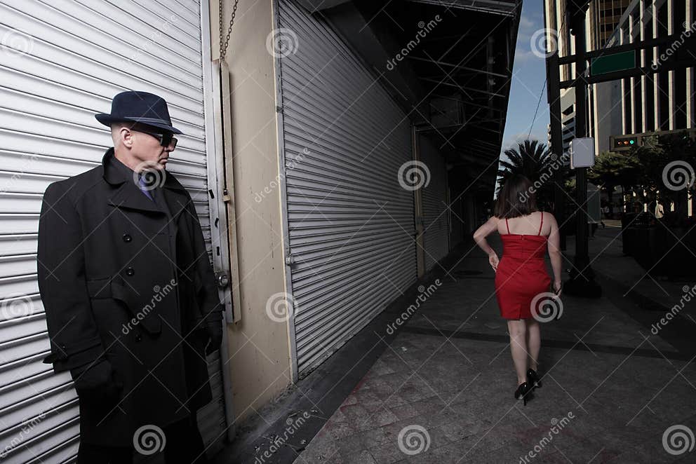 Predator Lurking in the Shadows Stock Photo - Image of criminal ...