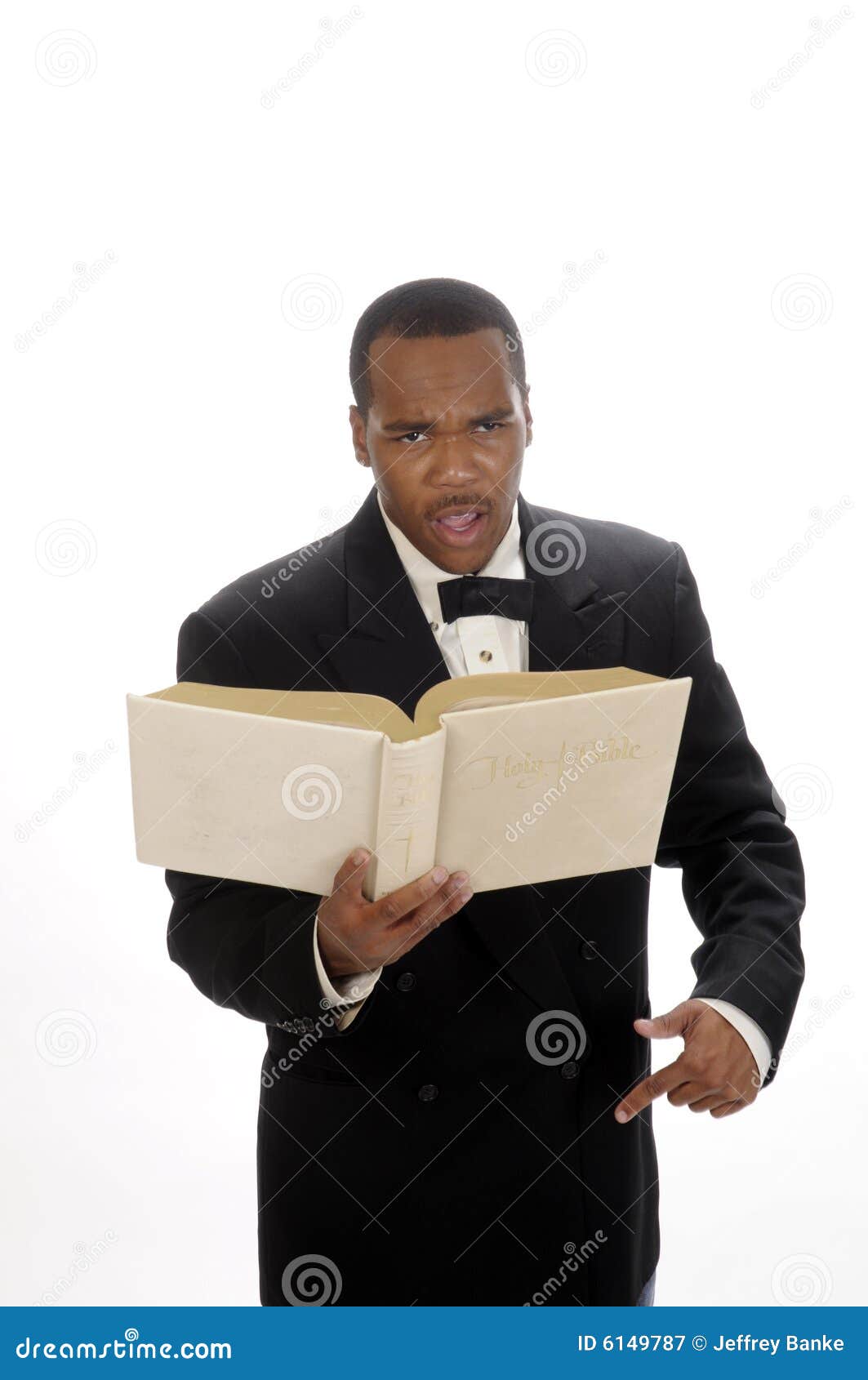 Predicador Del Afroamericano Imagen de archivo - Imagen de americano ...