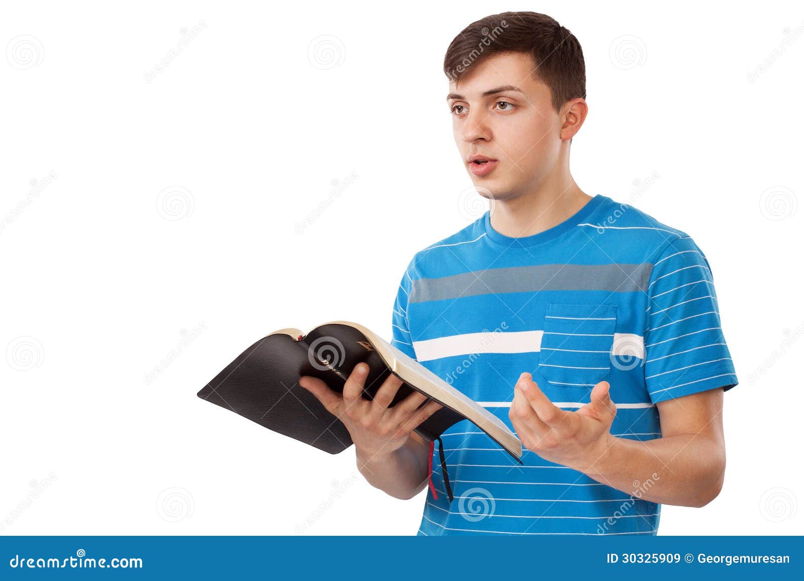 Predicador joven imagen de archivo. Imagen de adolescente - 30325909