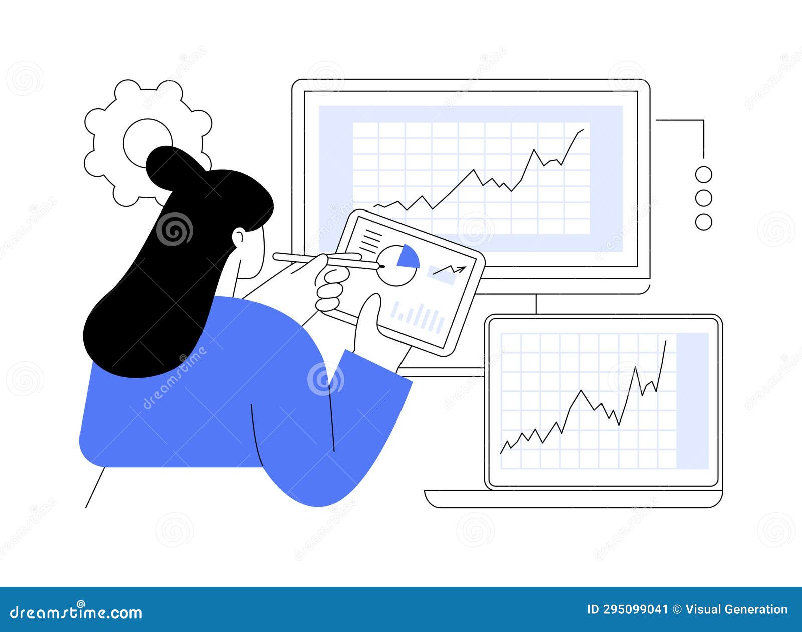 Predictive Analysis Abstract Concept Vector Illustration. Stock Vector ...