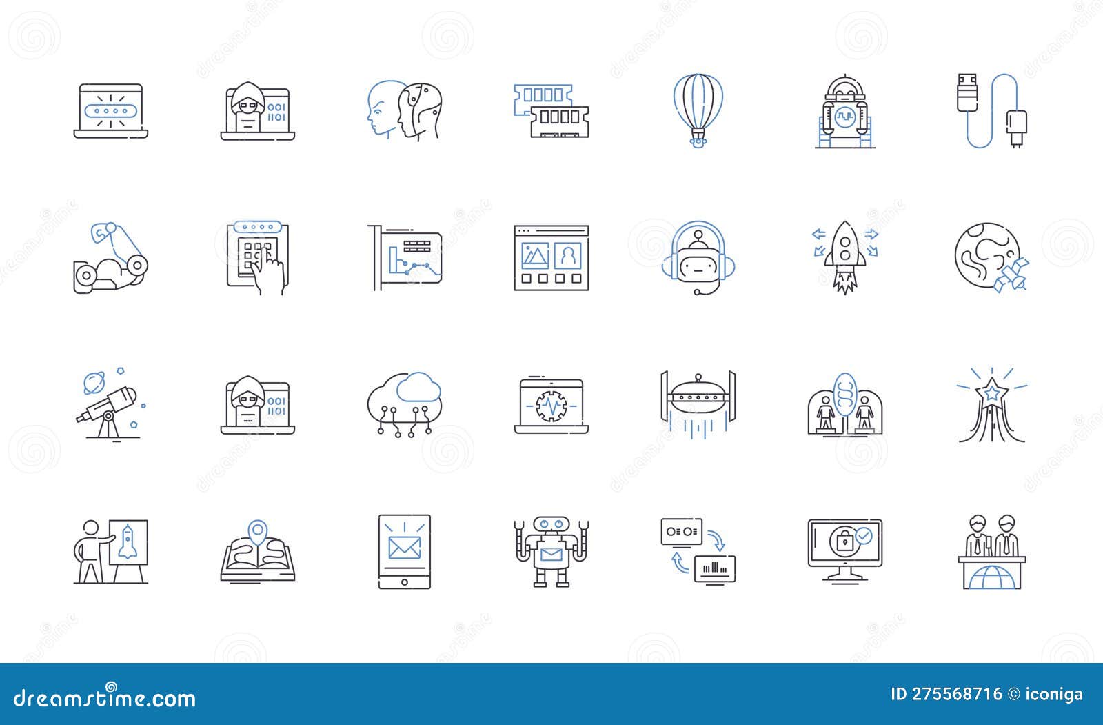 Predictive Analysis Line Icons Collection. Forecasting, Analytics ... Predictive Analysis Line Icons Collection. Forecasting, Analytics ...