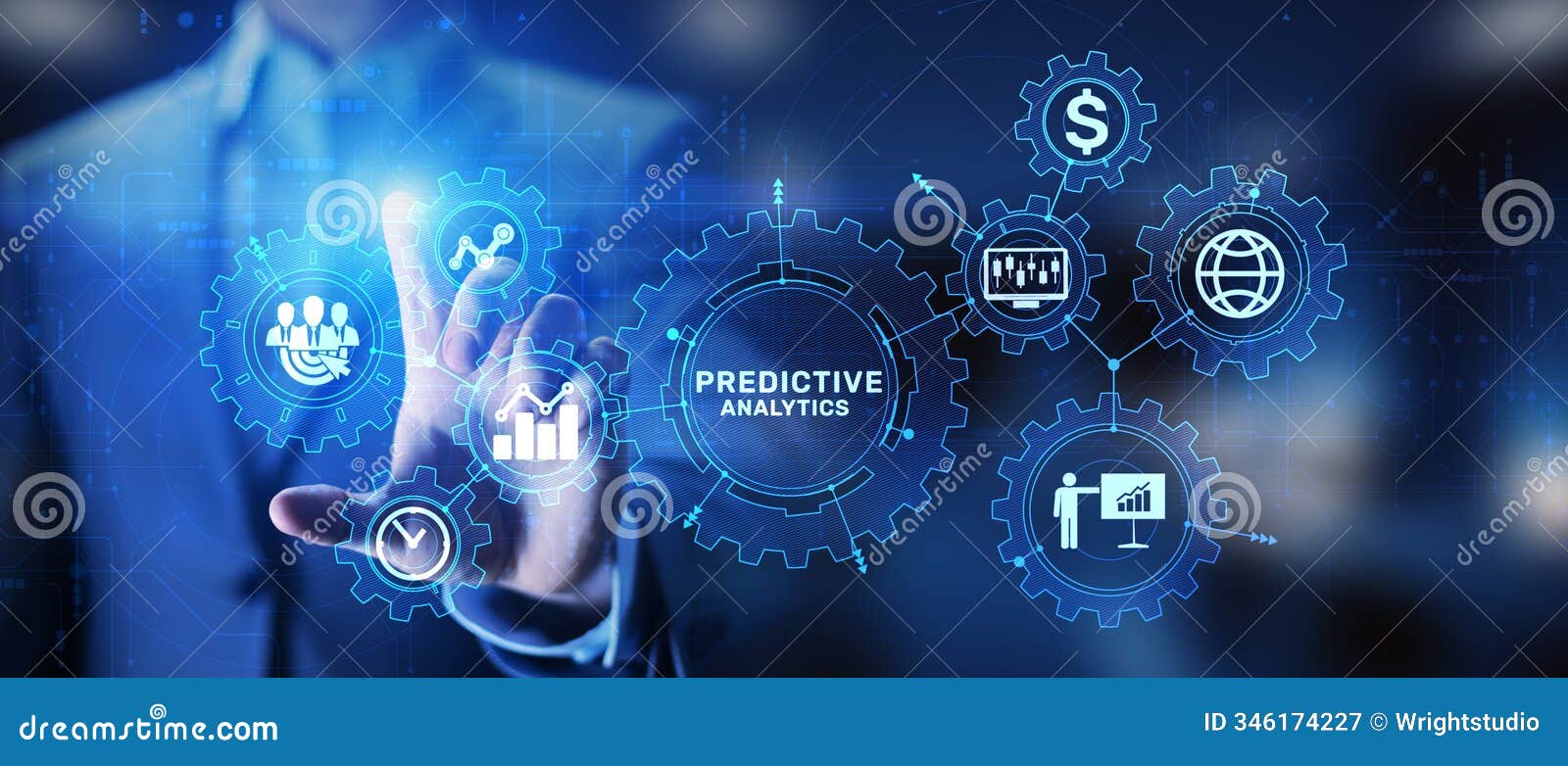 Predictive Analytics Big Data Analysis Business Intelligence Internet ...