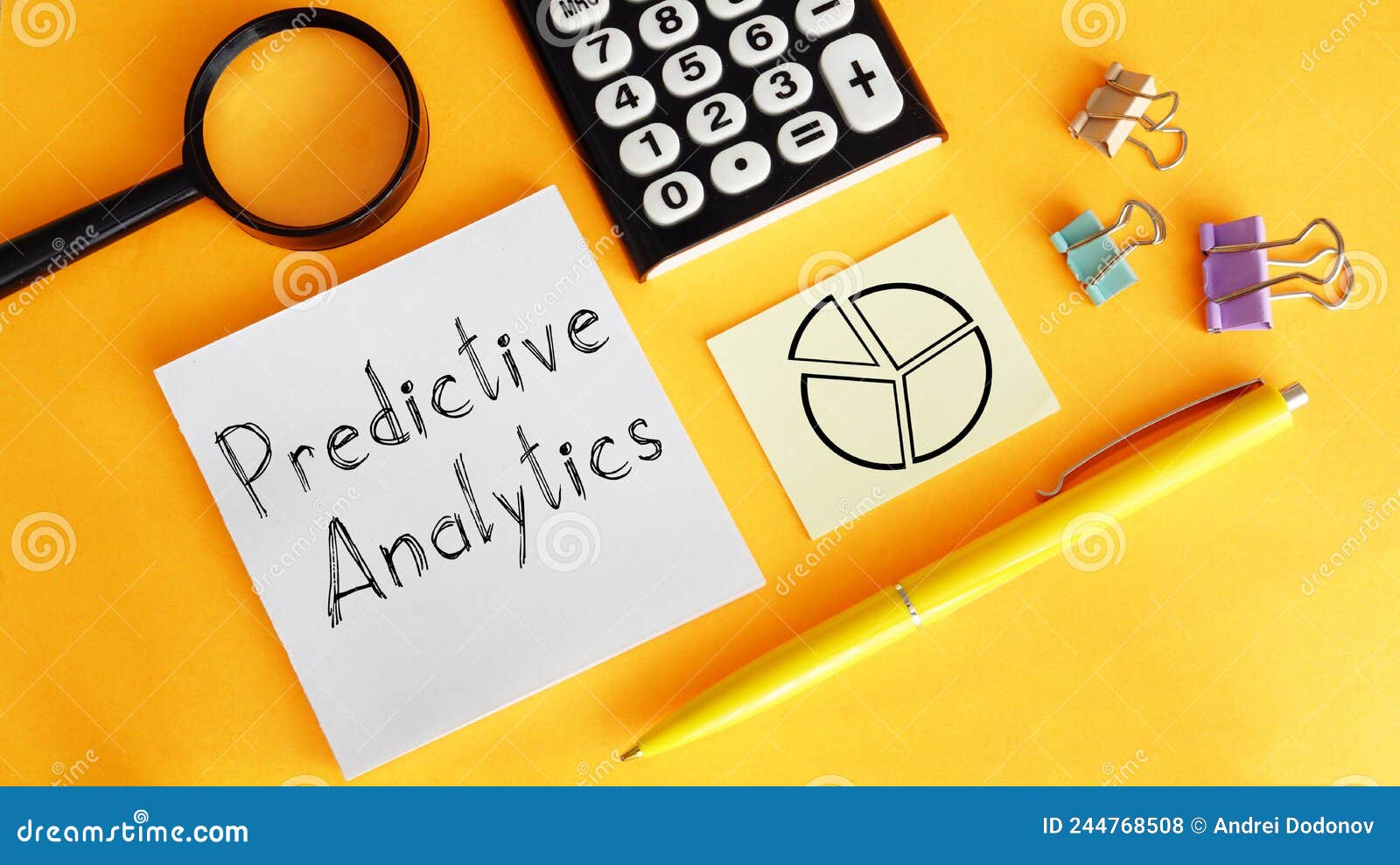 Predictive Analytics is Shown on the Business Photo Using the Text ... Predictive Analytics is Shown on the Business Photo Using the Text ...