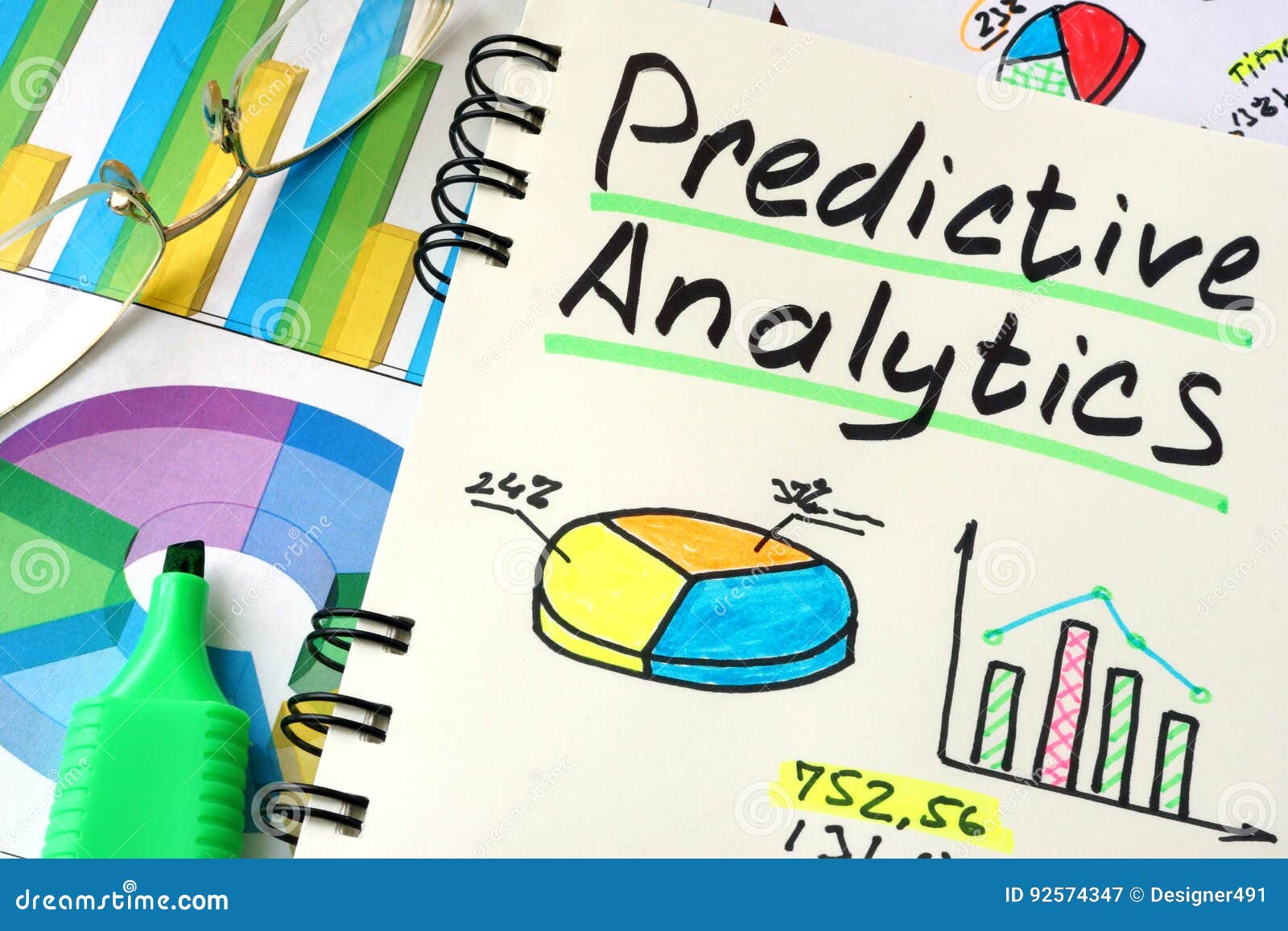Predictive Analytics. stock image. Image of learning - 92574347