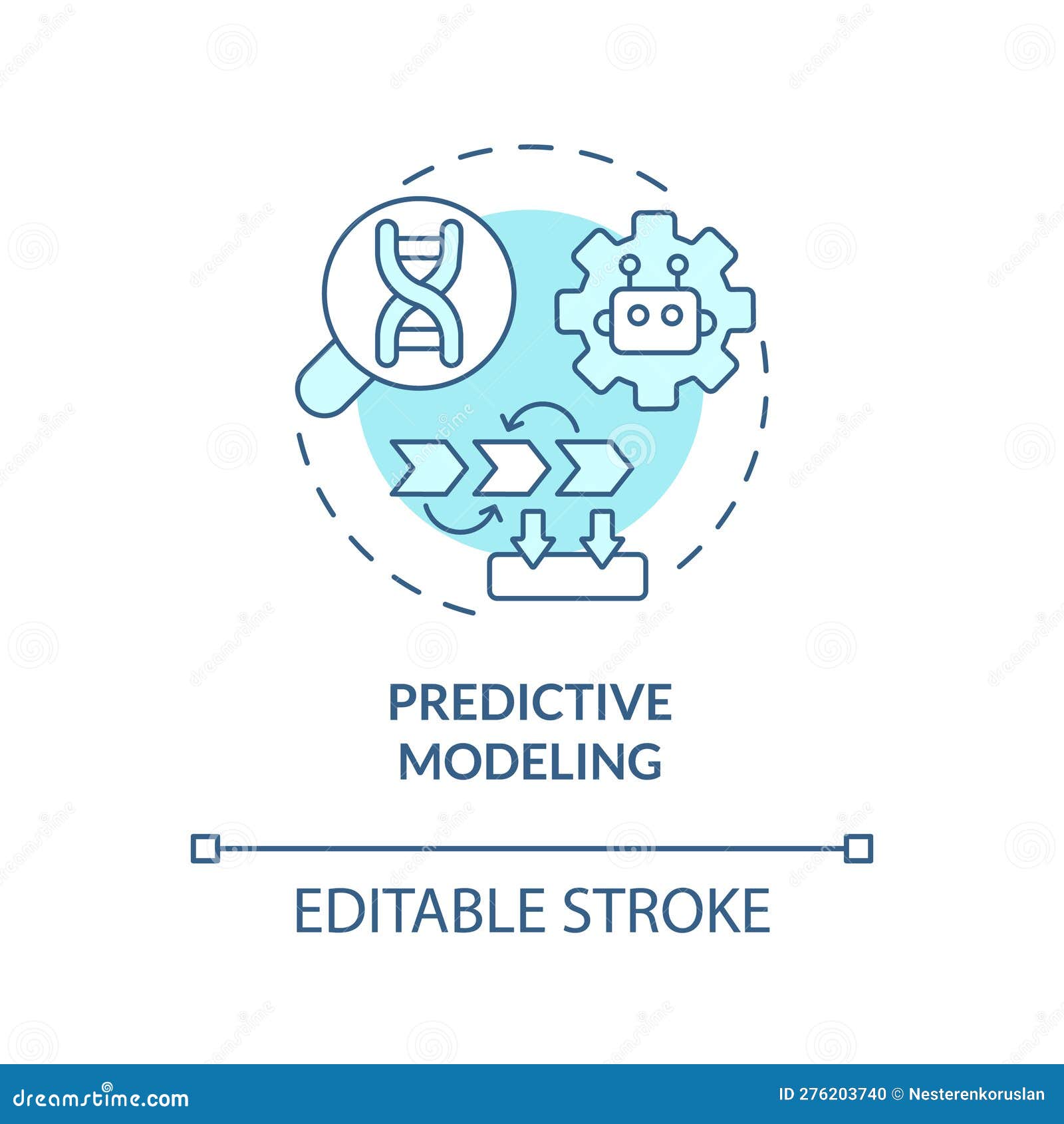 Predictive Modeling Turquoise Concept Icon Stock Vector - Illustration ... Predictive Modeling Turquoise Concept Icon Stock Vector - Illustration ...