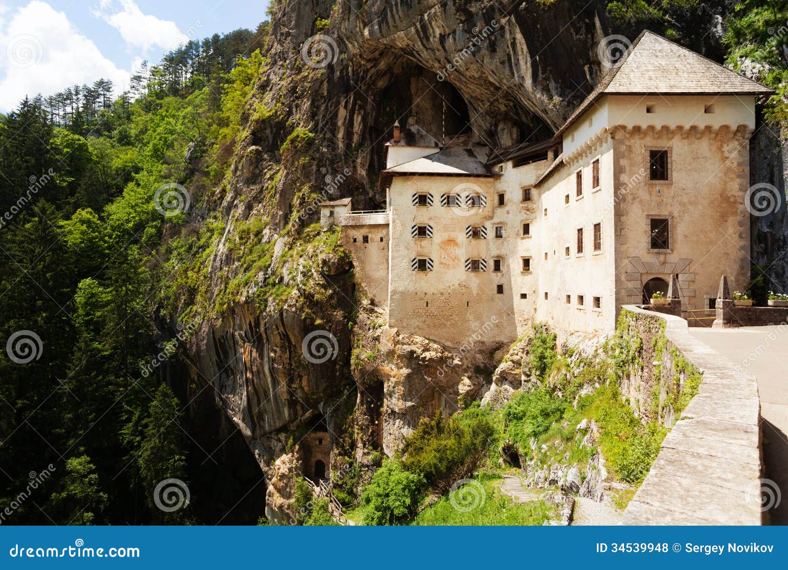 Predjama Castle Royalty-Free Stock Photography | CartoonDealer.com ...