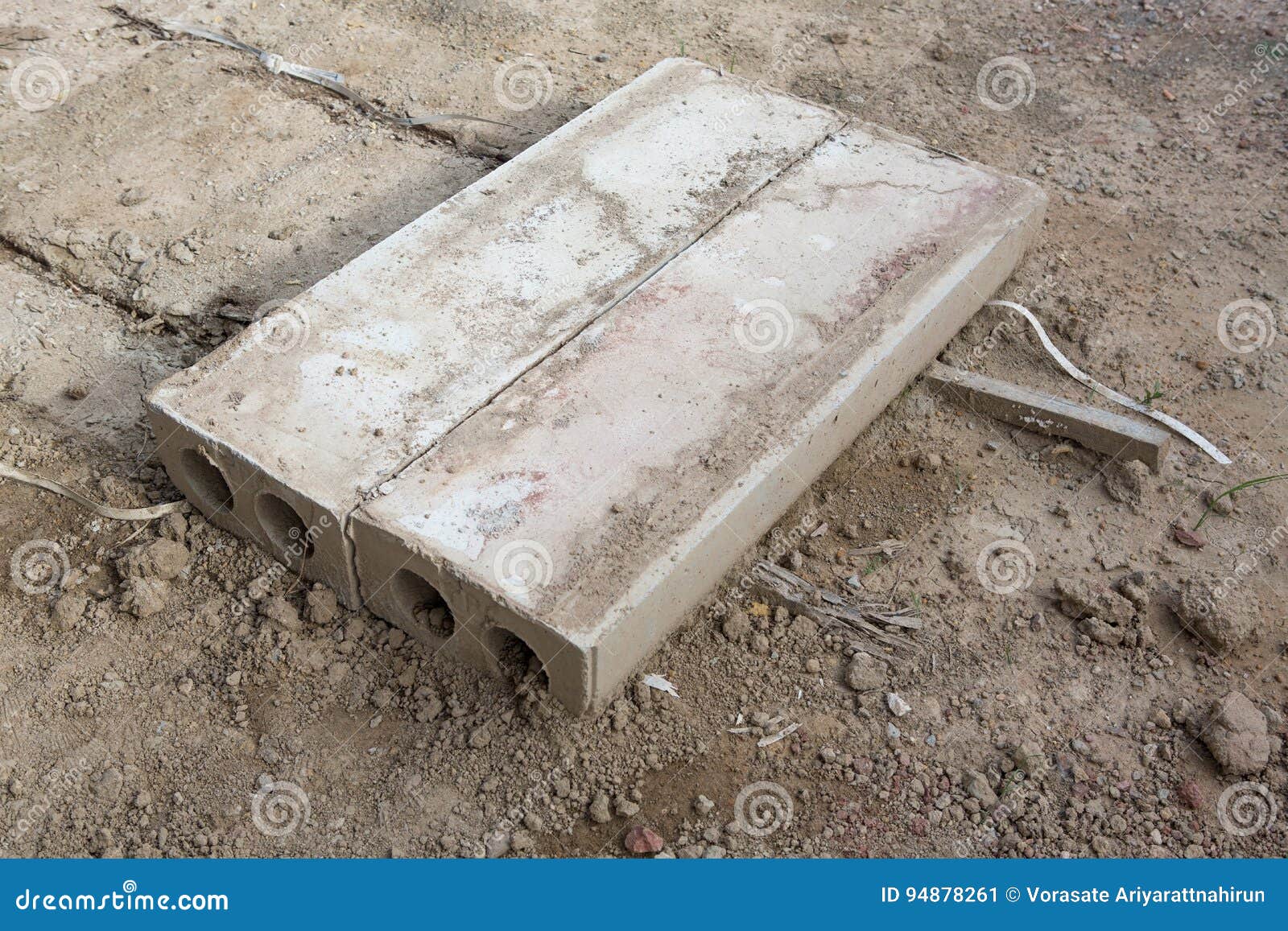 Prefabricated Concrete Chimney On Rooftop Stock Photography ...