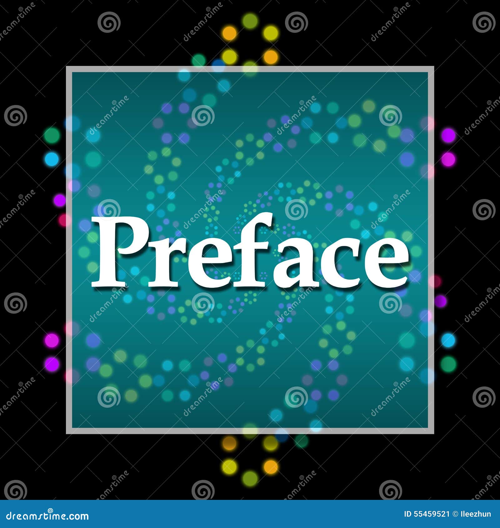 Preface Blue Abstract Shapes Horizontal Stock Image | CartoonDealer.com ...