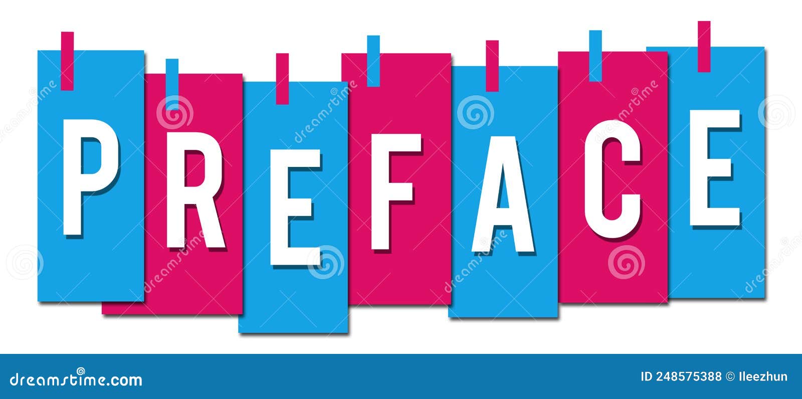 Preface Blue Abstract Shapes Horizontal Stock Image | CartoonDealer.com ...