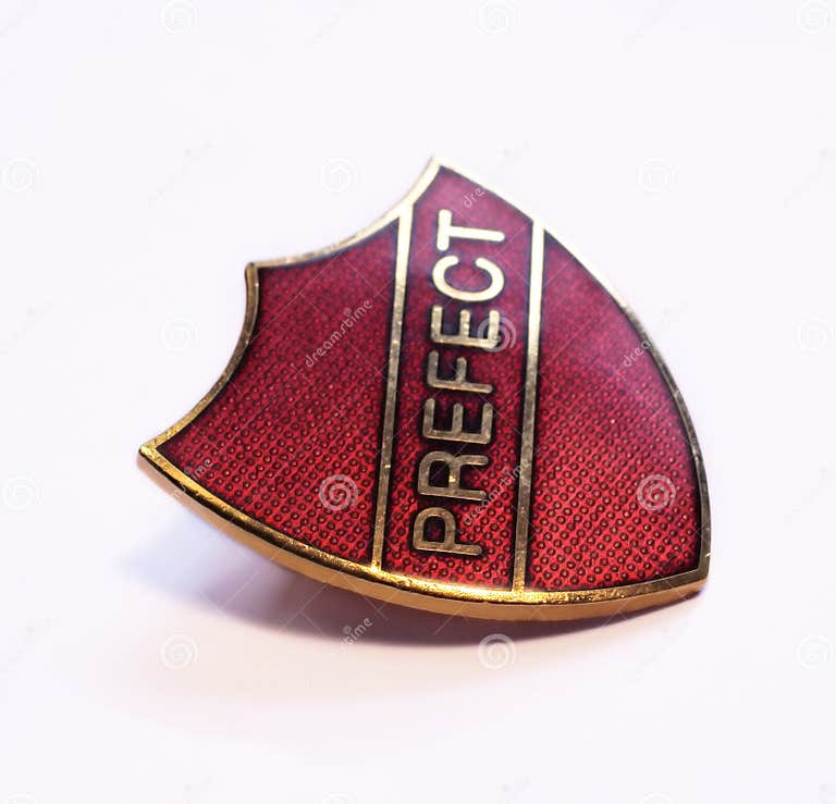 Prefect badge stock photo. Image of green, school, girl - 1177014