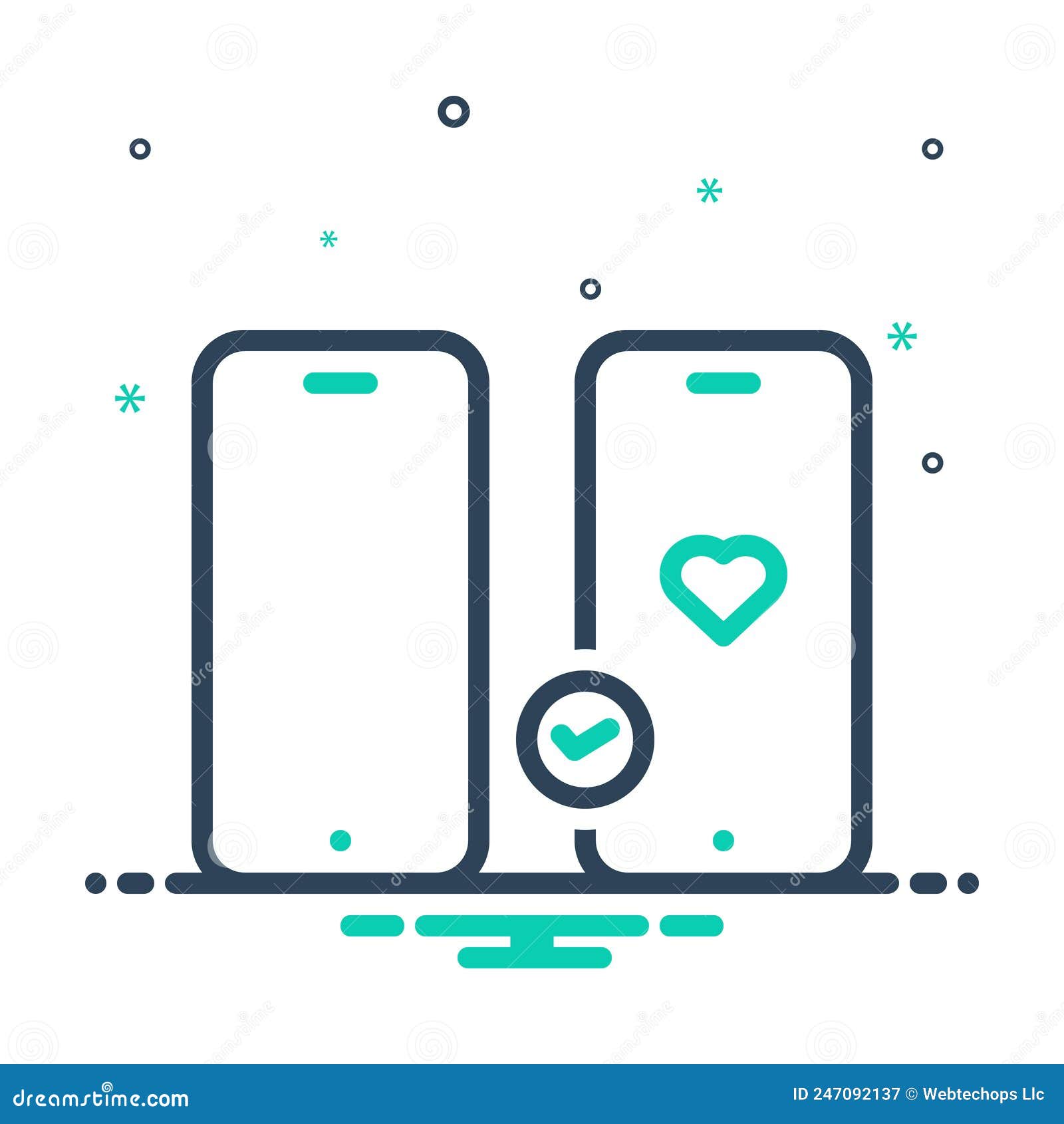 Mix Icon for Prefer, Choose and Pick Stock Vector - Illustration of ...